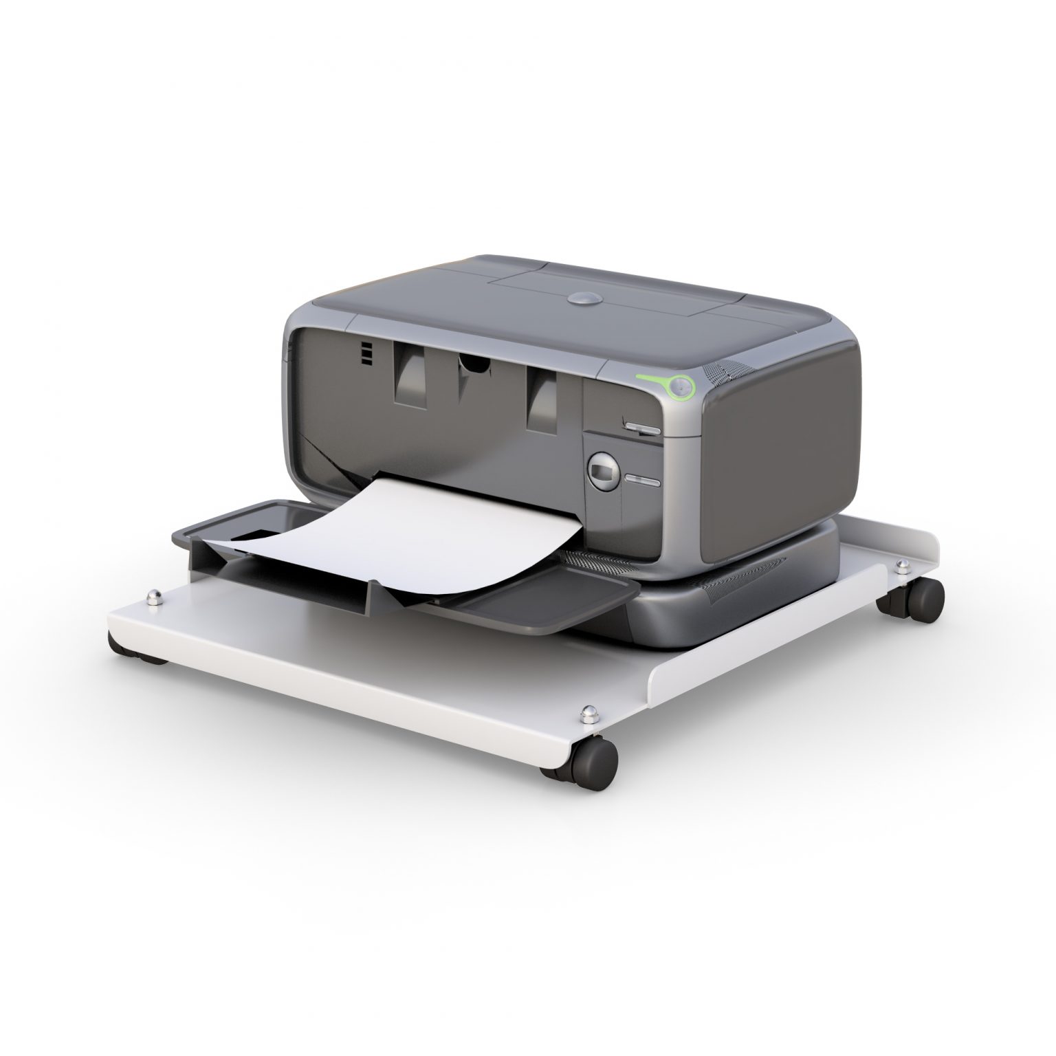 Rolling Heavy-Duty Printer Tray | Ergoville