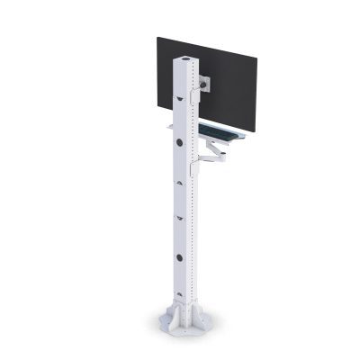 Industrial Floor Mounted Post Base | Ergoville